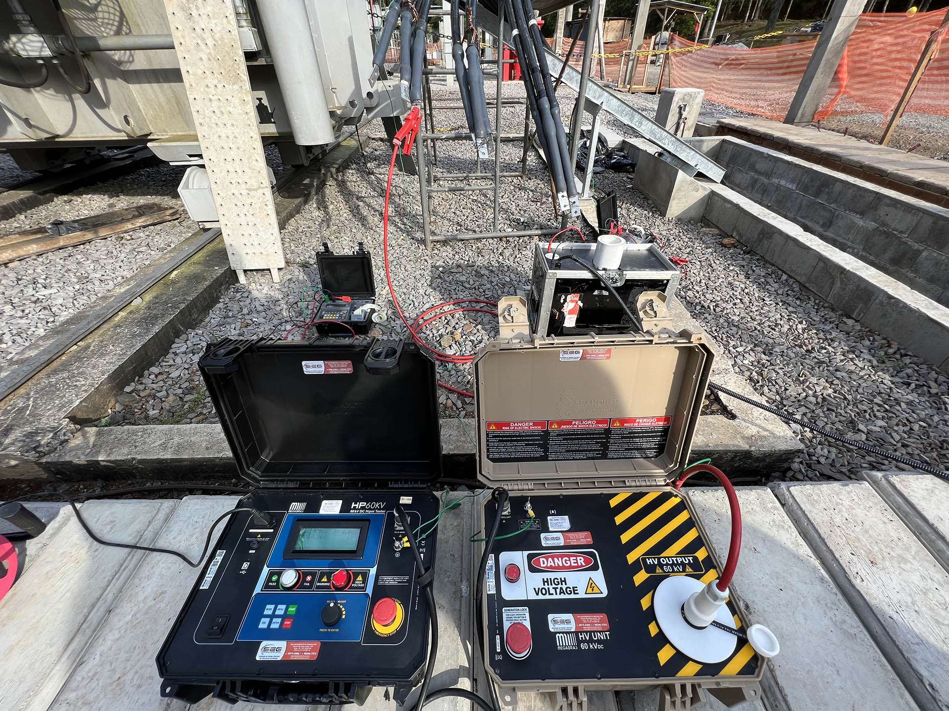 TESTE DE TENSÃO APLICADA HIPOT.